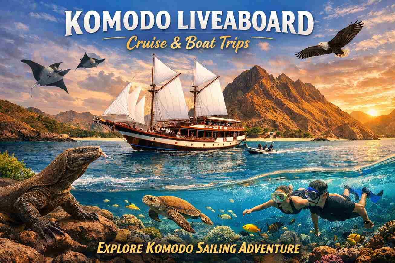 Komodo Liveaboard, Cruise & Boat Trips | Explore Komodo Sailing Adventures